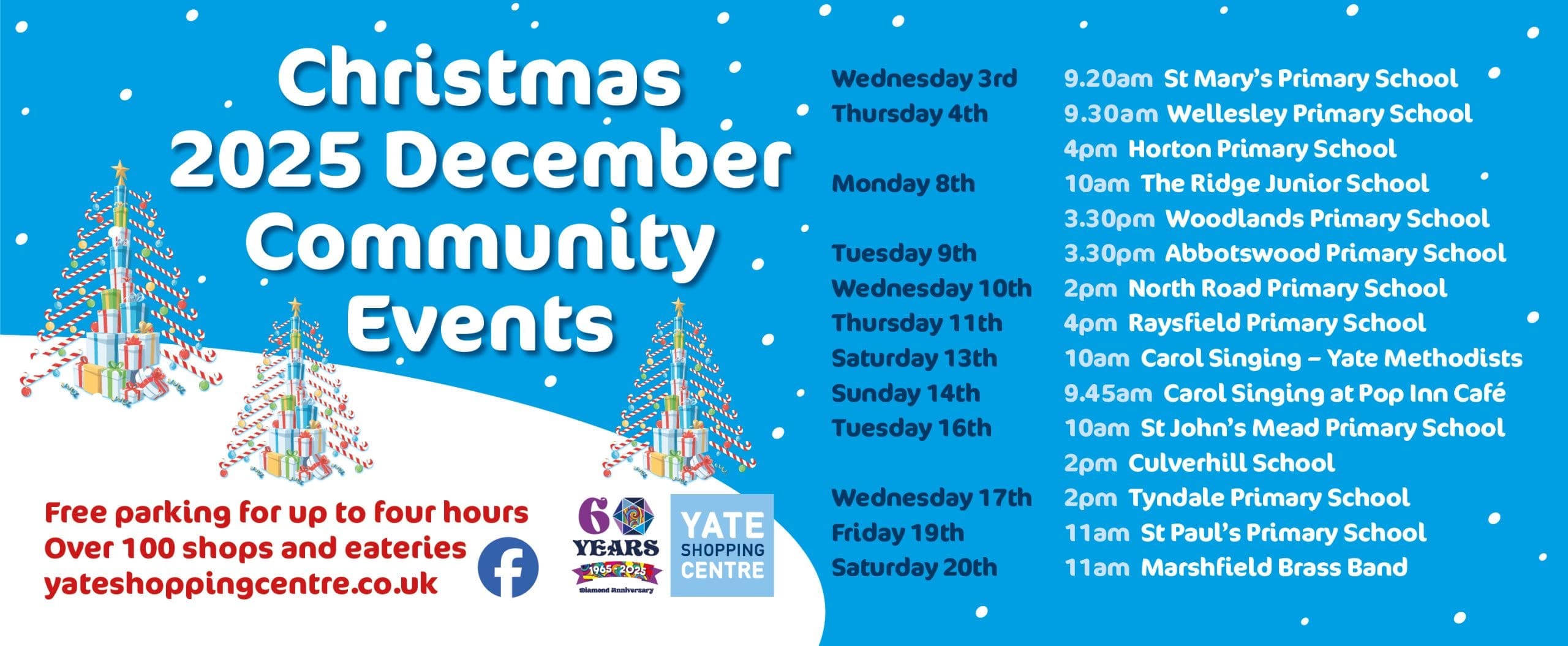 Christmas Community Events - Yate Shopping Centre